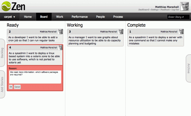 Kanban for Lean Project Management with agilezen.com – Agile Web Operations
